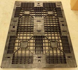 44 X 56 Stackable Plastic Pallet - US Plastic Pallets & Handling
